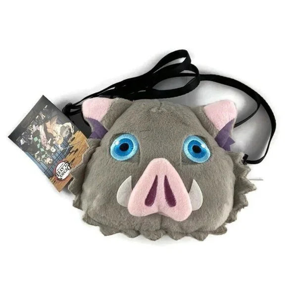 Demon slayer inosuke mini plush bag – Strictly Animez