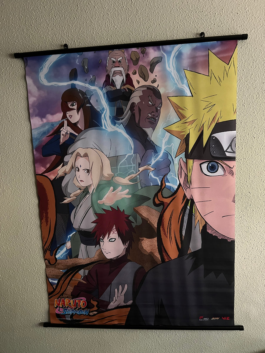Naruto Shippuden Naruto Allies Wall Scroll – Strictly Animez