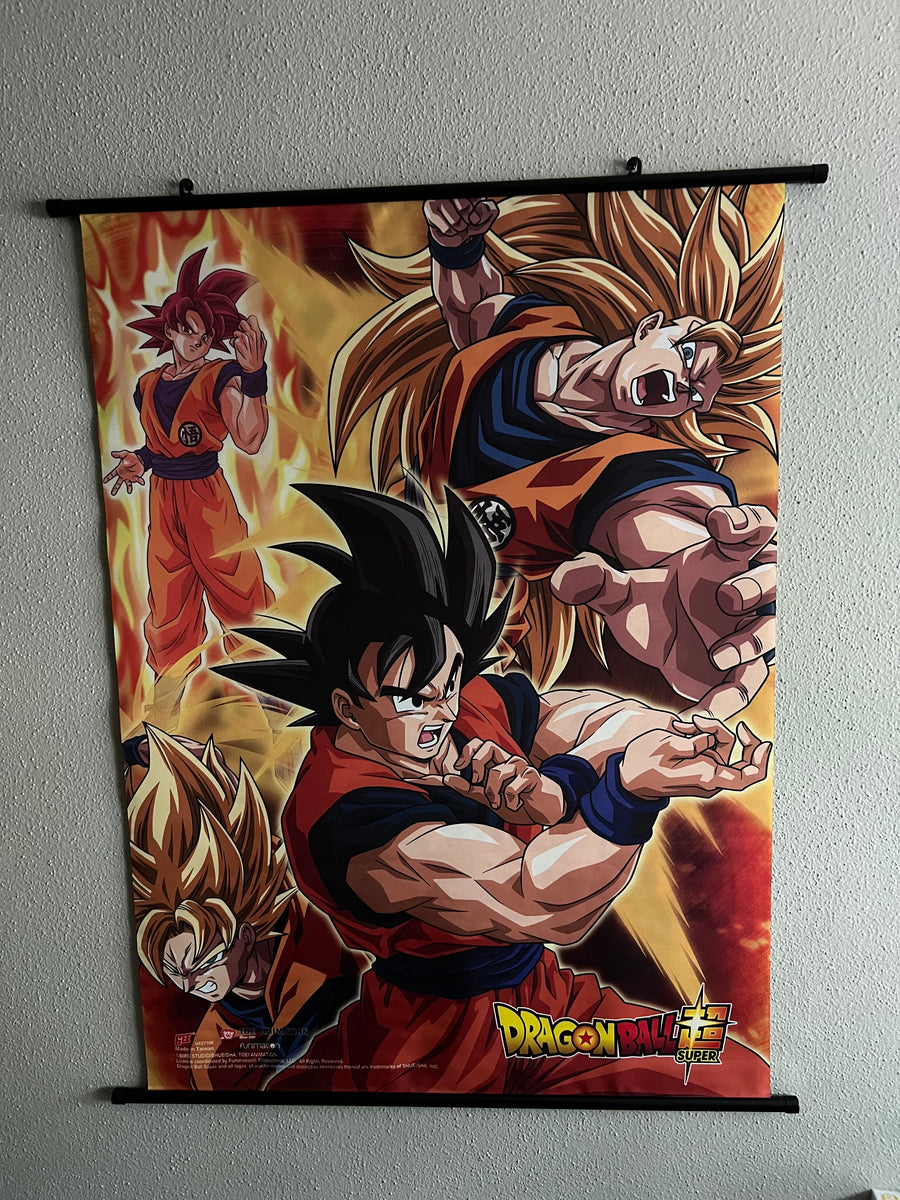 Dragon Ball Super Goku Wall Scroll – Strictly Animez